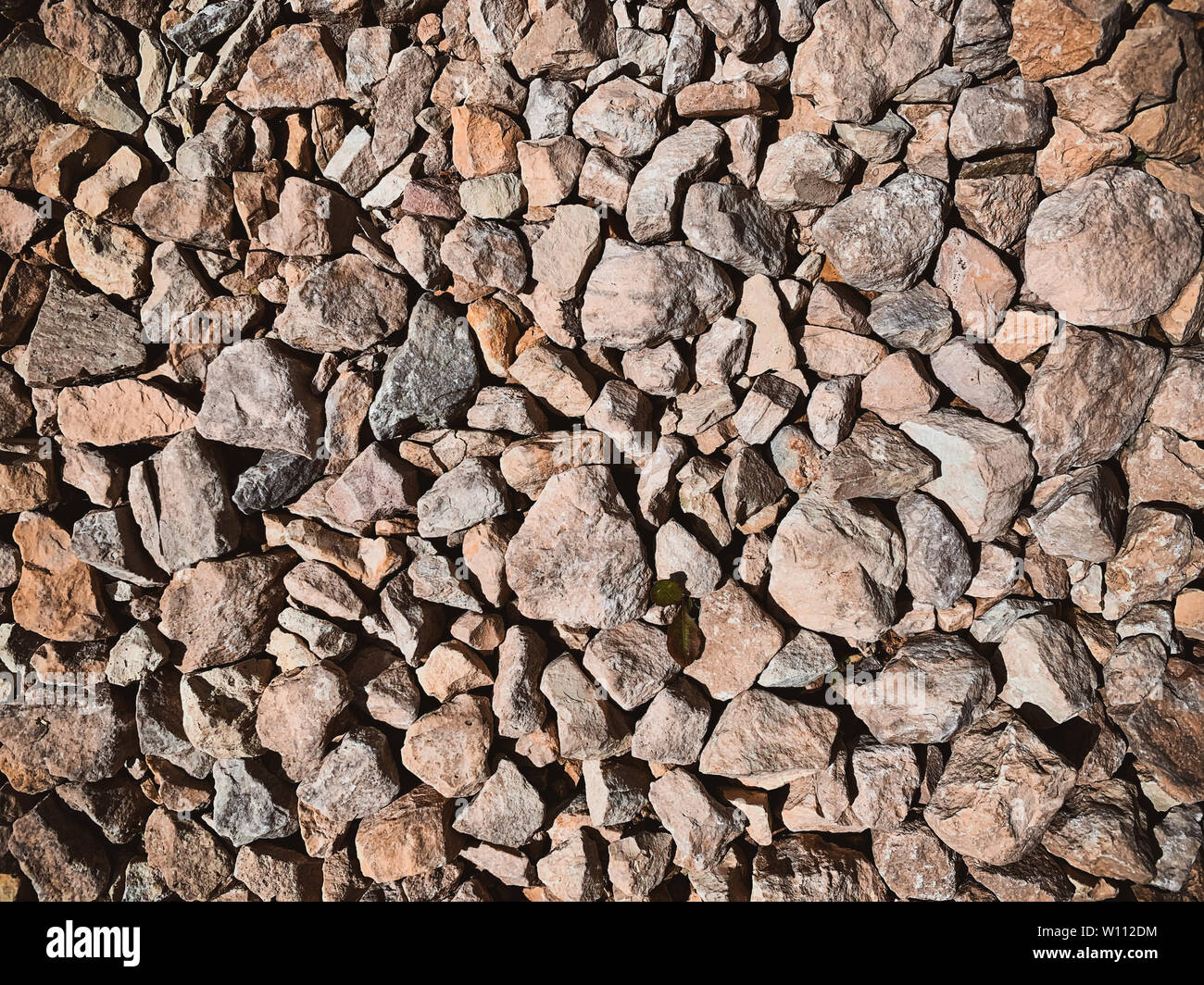 many stones gravel design background Stock Photo - Alamy