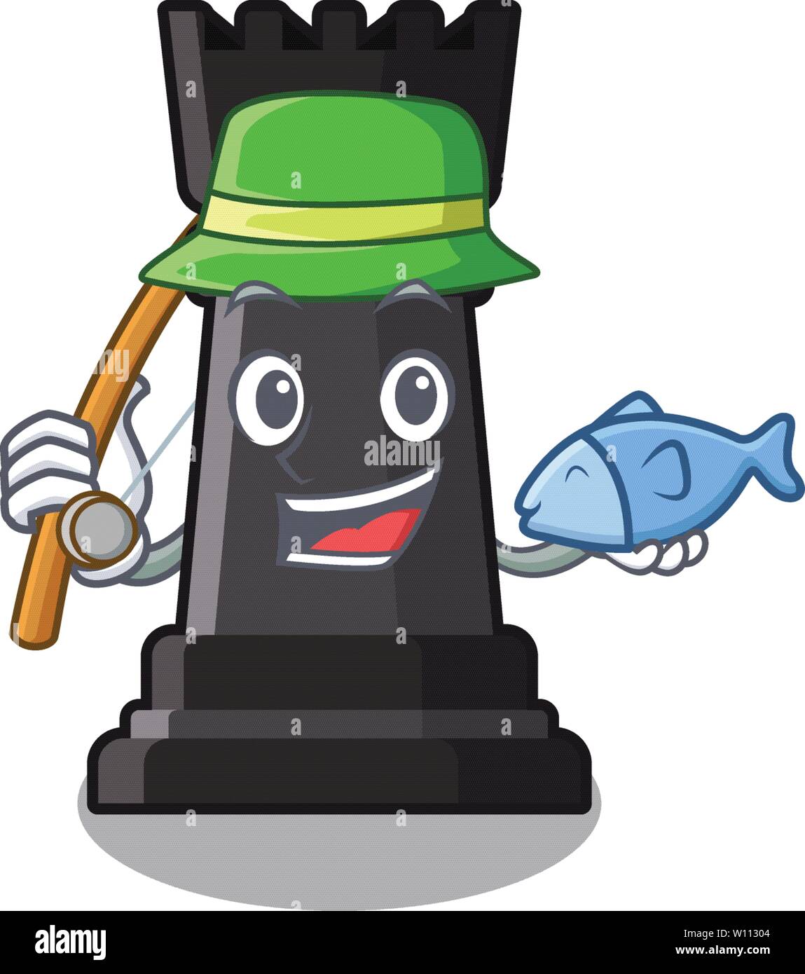 Competitive fishing Stock Vector Images - Alamy