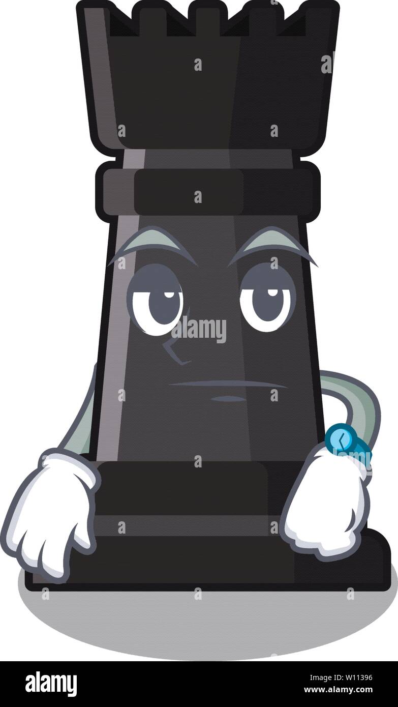 Waiting rook chess on a cartoon chair Stock Vector Image & Art - Alamy
