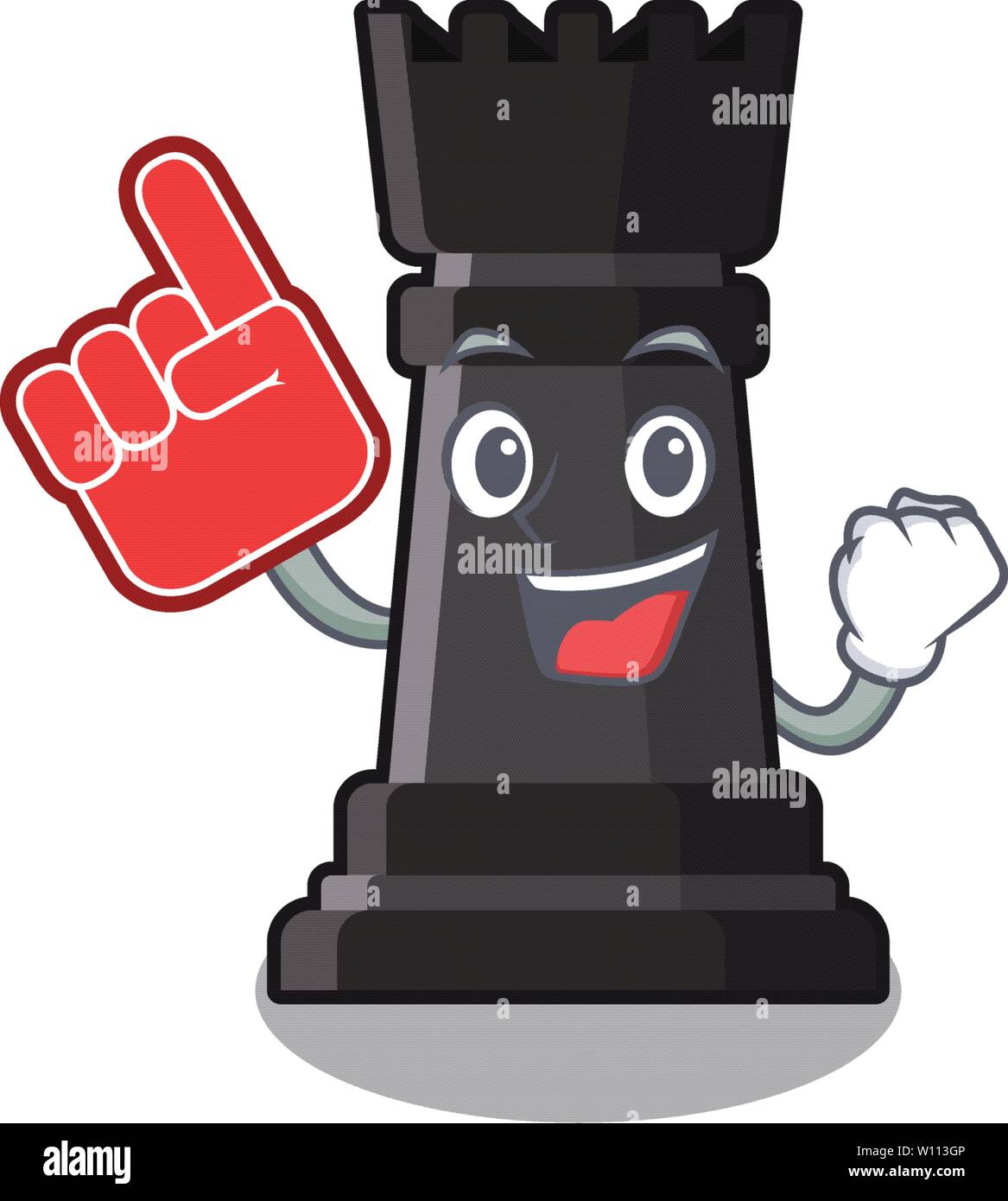 Tower chess piece cartoon illustration hi-res stock photography and ...