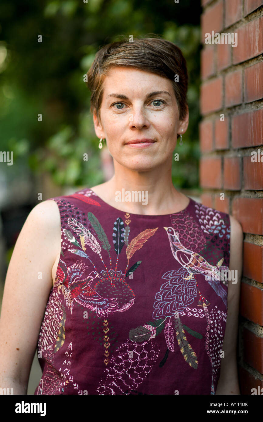 Munich, Germany. 28th June, 2019. Victoria Mayer, actress, comes to the ...