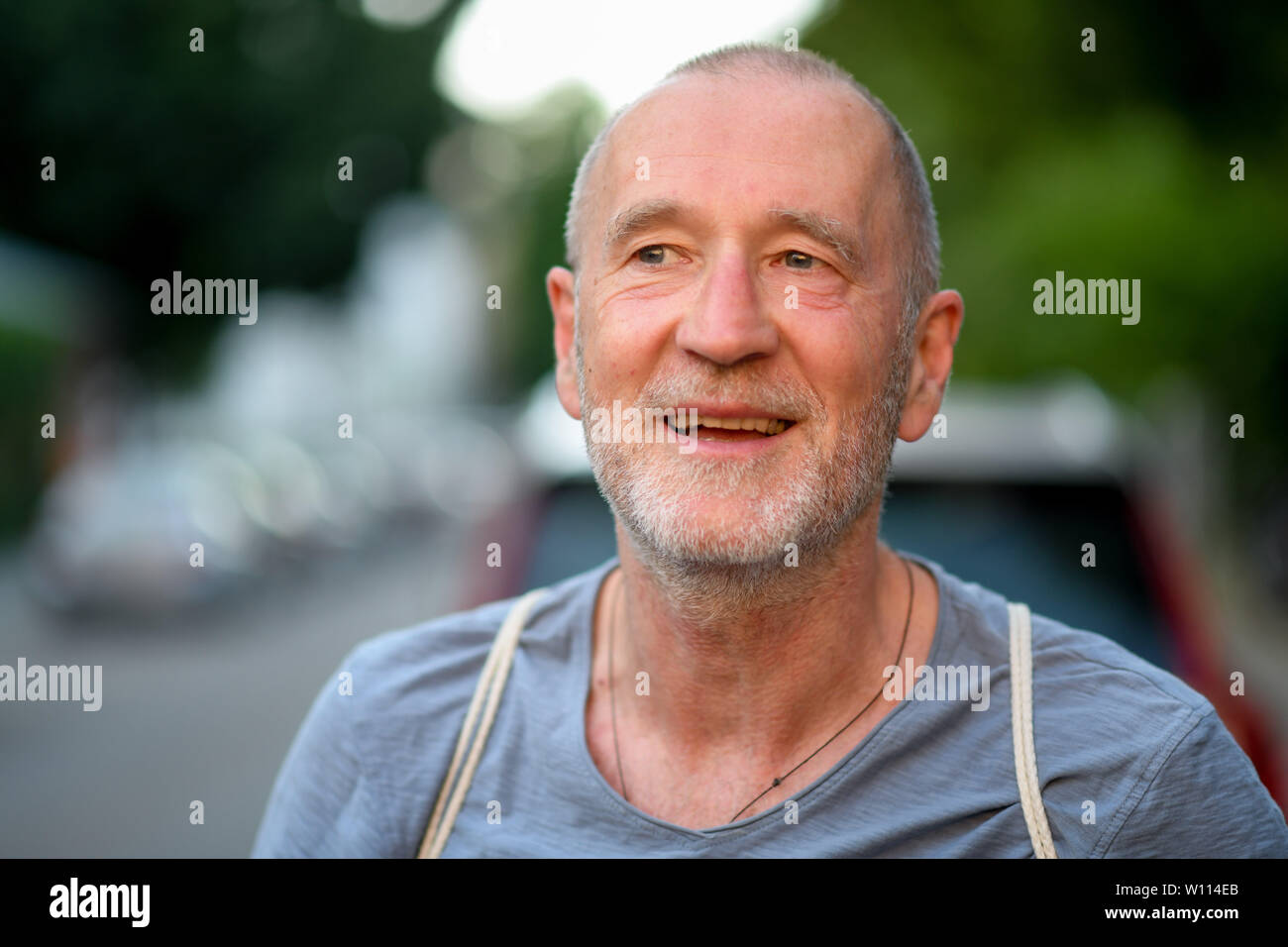 Munich, Germany. 28th June, 2019. Peter Lohmeyer, actor, comes to the ...