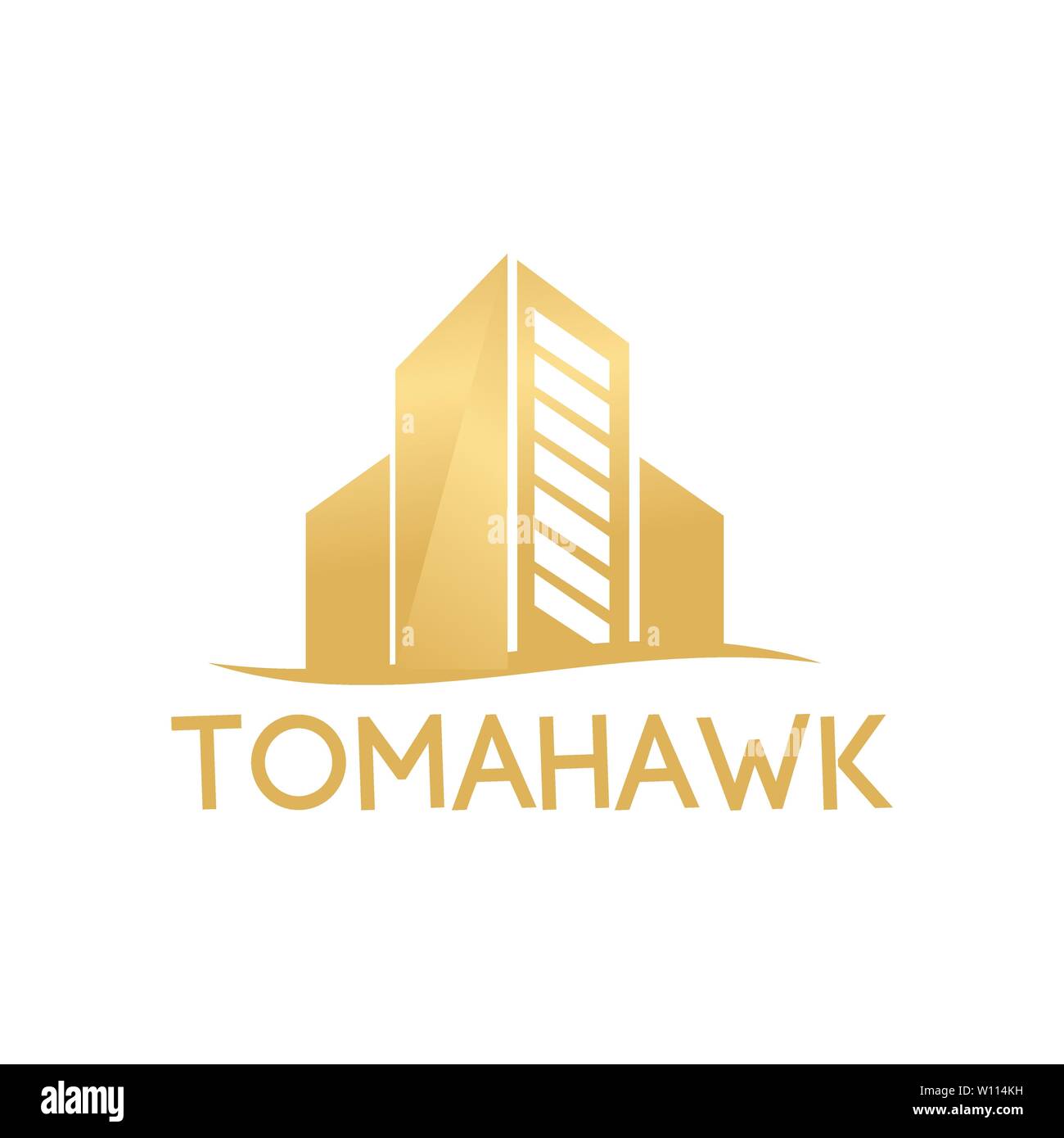 Building and sun logo Stock Vector Images - Alamy