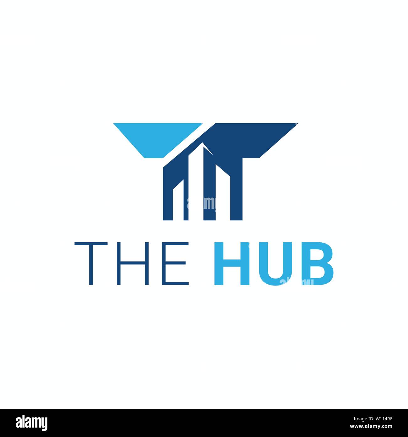 Grey white building Stock Vector Images - Alamy