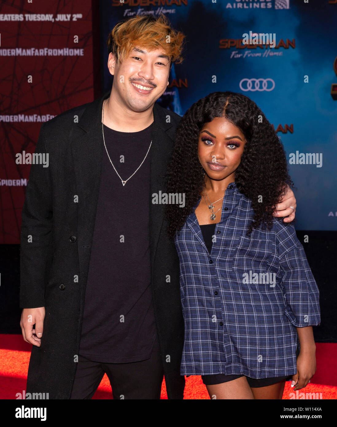Los Angeles, CA - June 26, 2019: Cydnee Black (R) and guest attend the ...