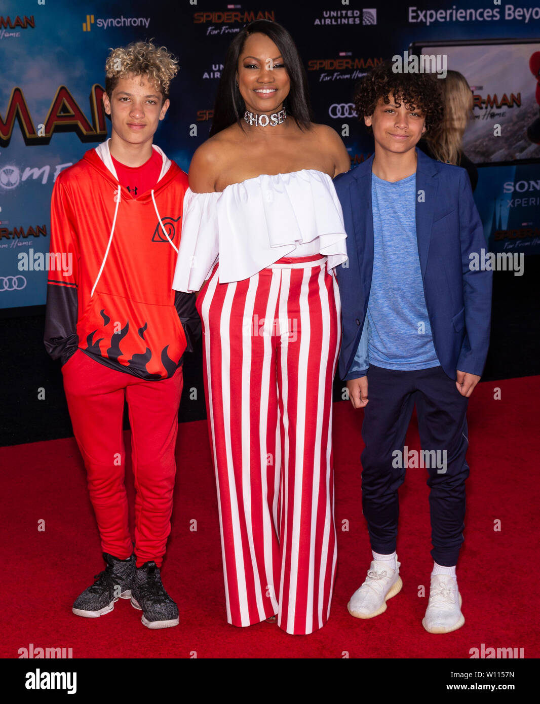 Garcelle beauvais and family hi-res stock photography and images - Alamy