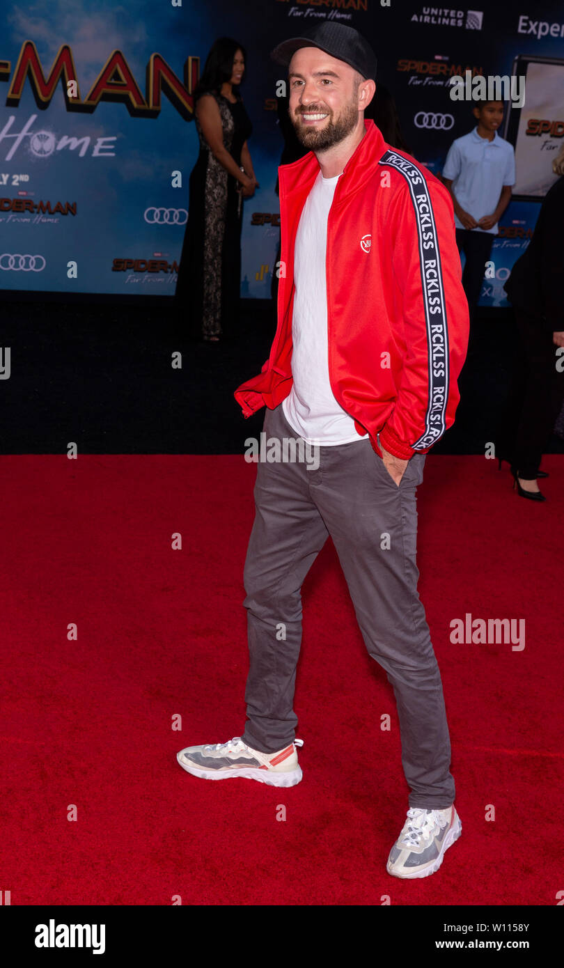 Los Angeles, CA - June 26, 2019: Chris Pfaff attends the premiere of ...