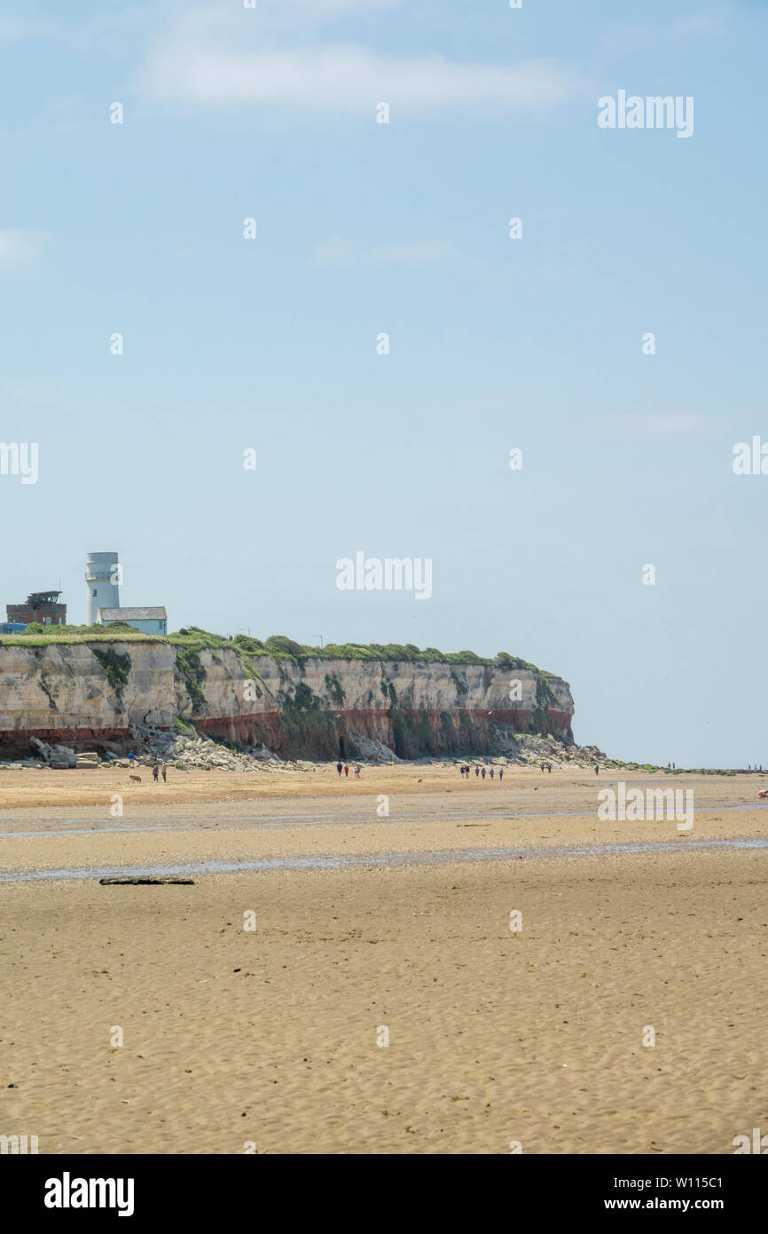 Hunstanton Cliffs and beach Stock Photo - Alamy