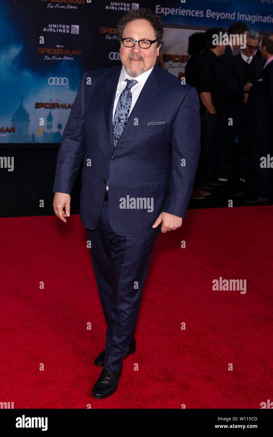 Los Angeles, CA - June 26, 2019: Jon Favreau attends the premiere of ...