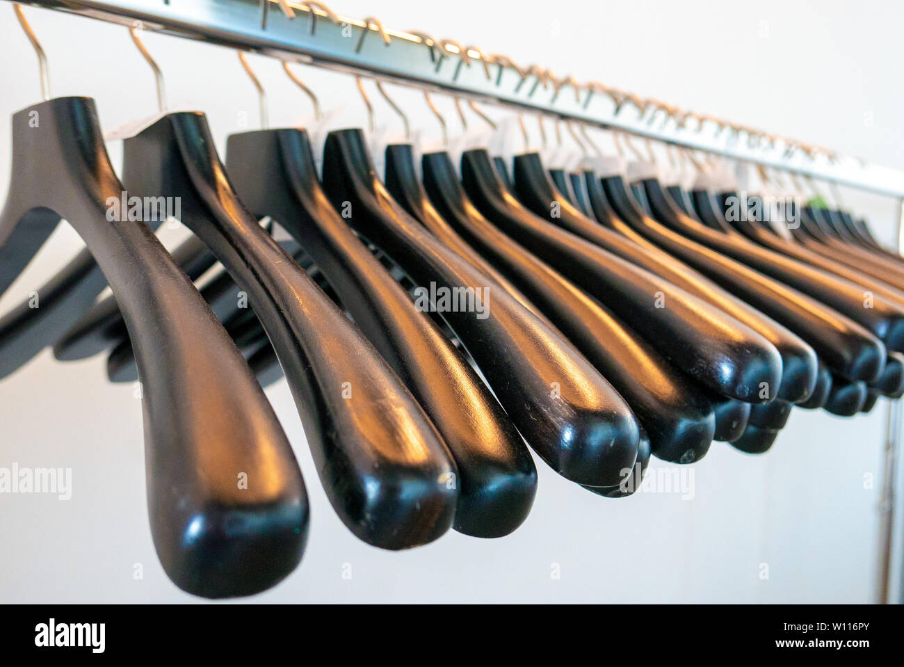 Empty hangers hi-res stock photography and images - Alamy