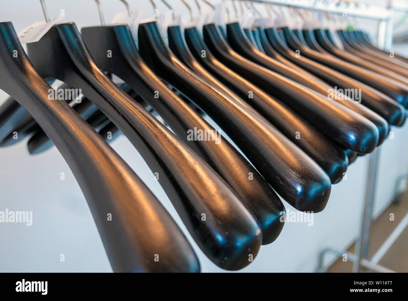 Empty hangers hi-res stock photography and images - Alamy