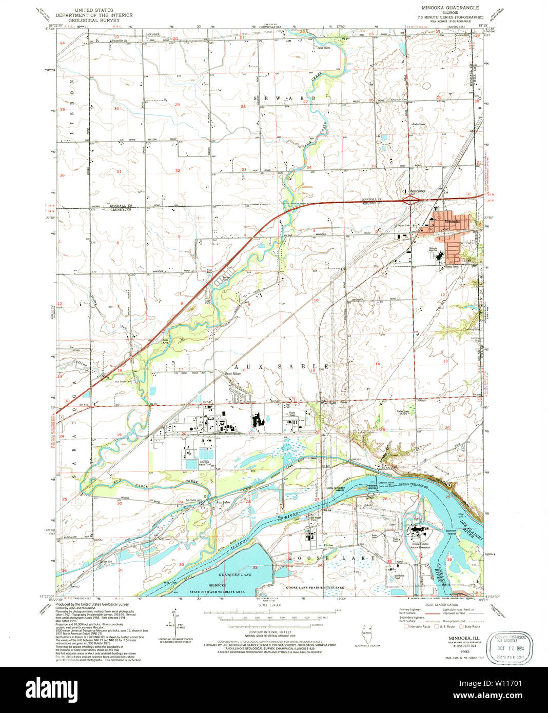 Minooka hi-res stock photography and images - Alamy