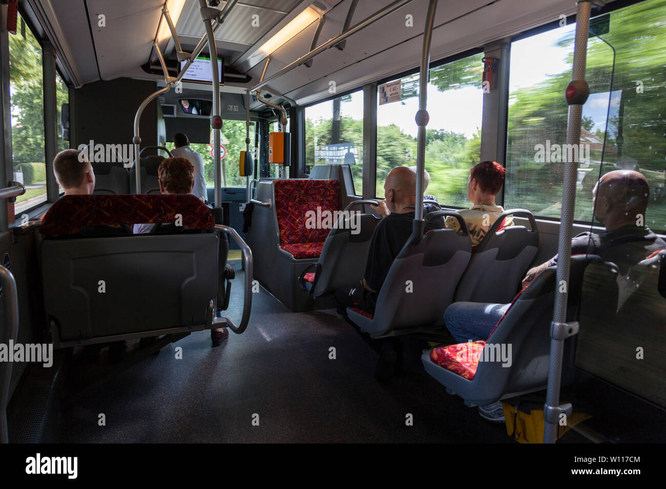 Ride with a bus Stock Photo - Alamy