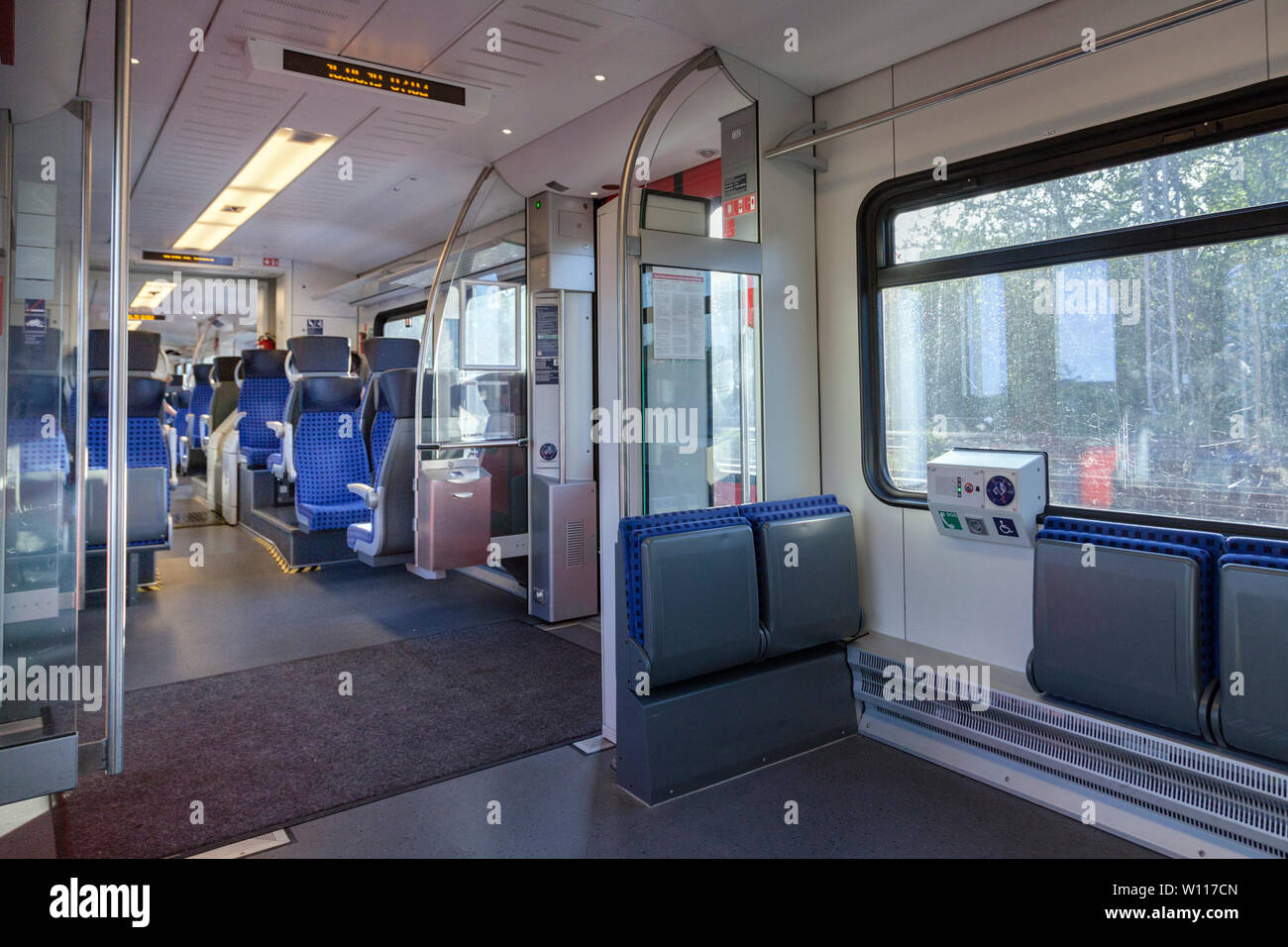 Train suburban passenger transport hi-res stock photography and images ...