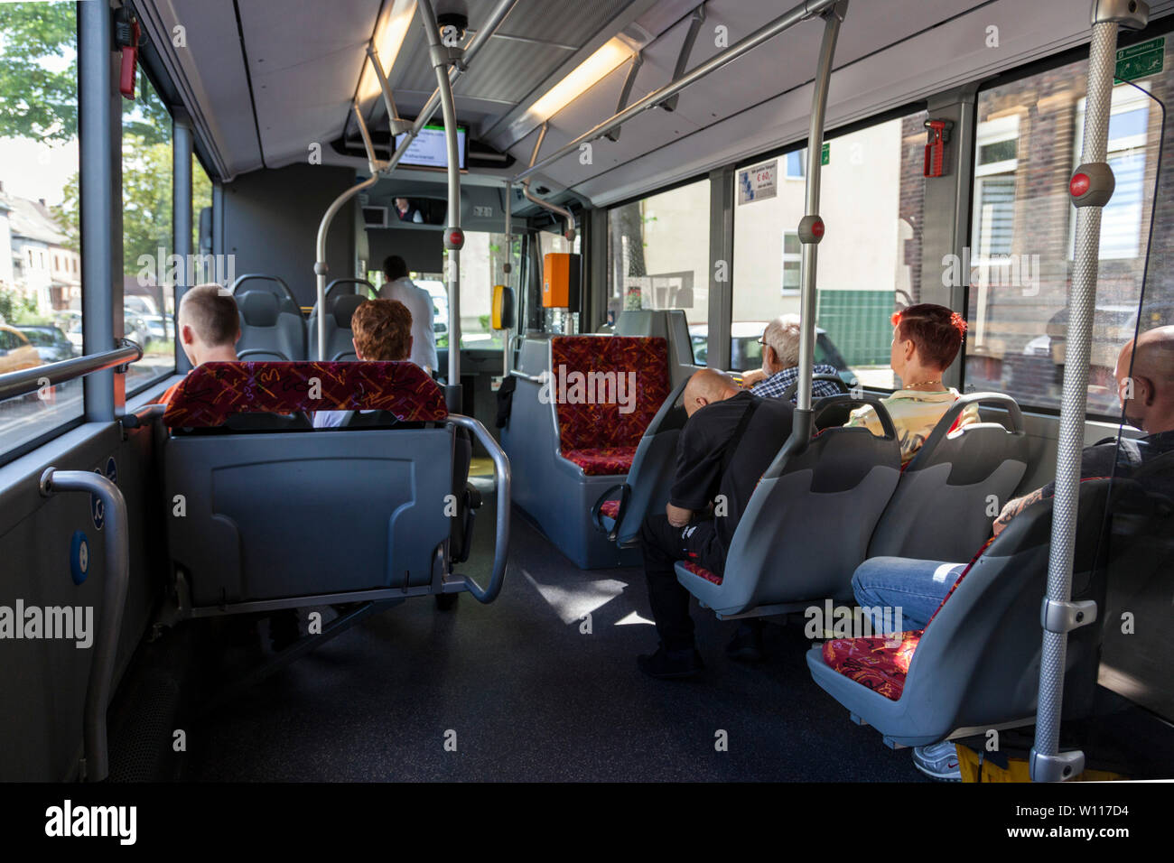 Ride with a bus Stock Photo - Alamy