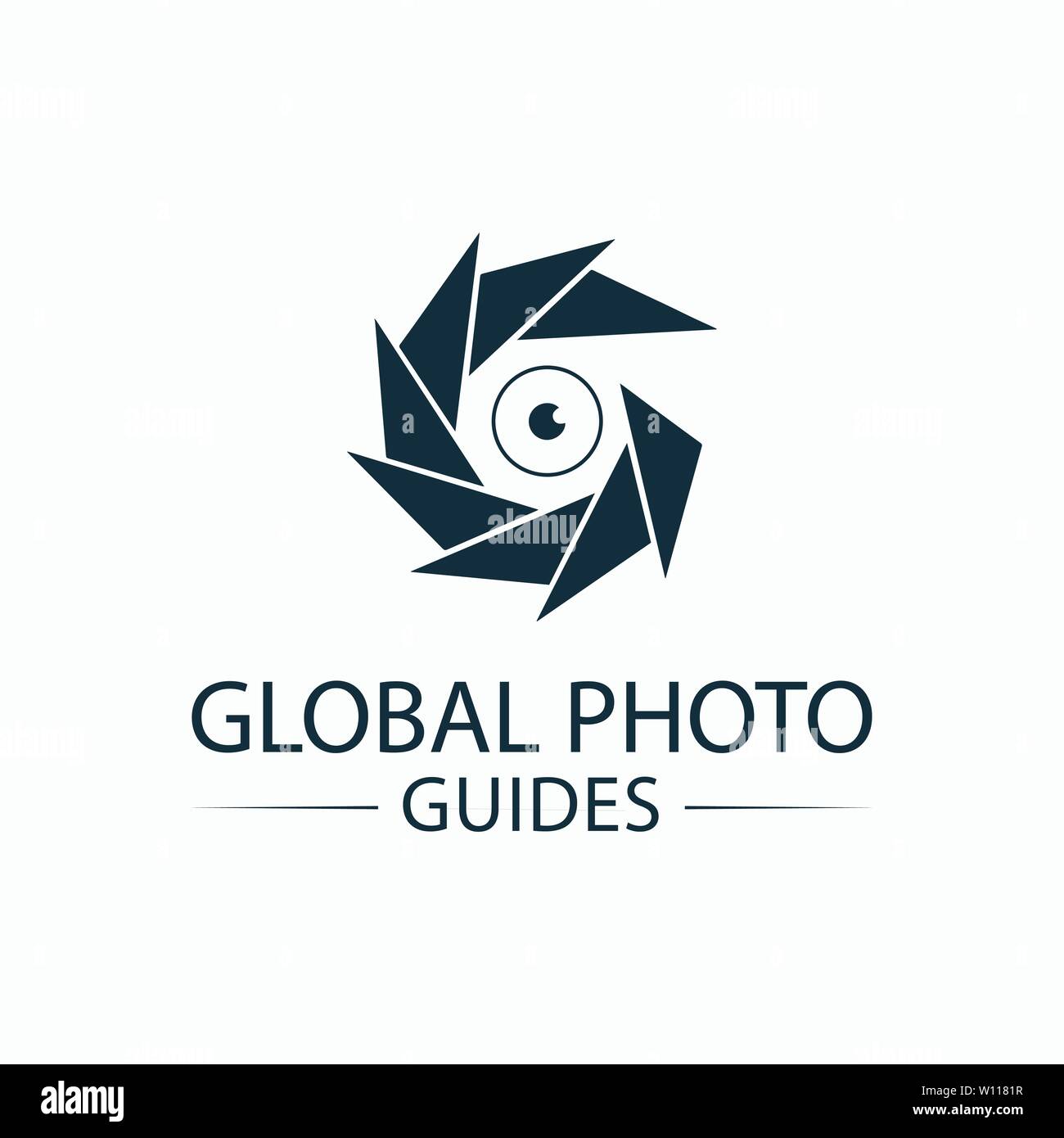 Camera lens logo hi-res stock photography and images - Alamy