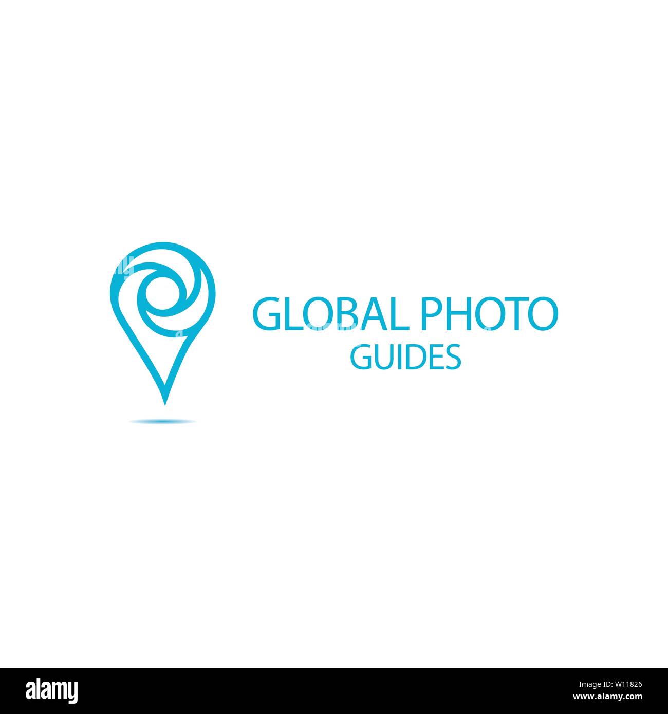 Locator camera logo hi-res stock photography and images - Alamy