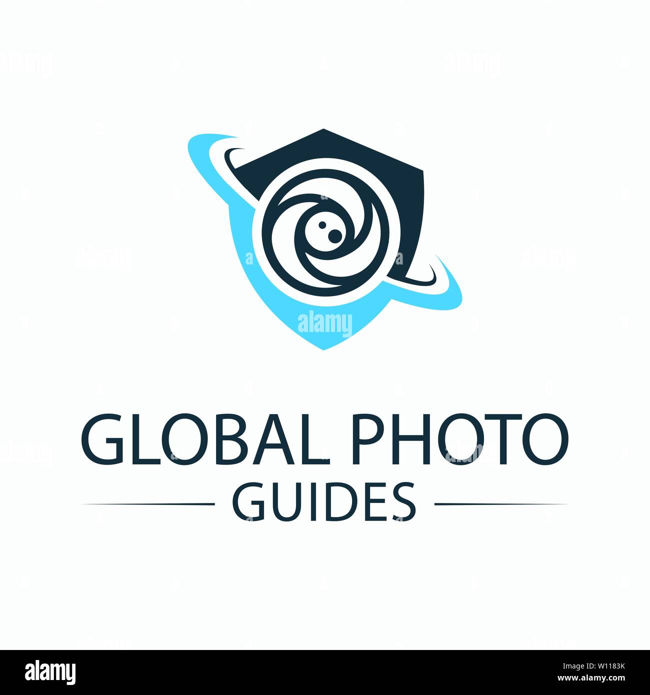 photo locator camera logo template design Stock Vector Image & Art - Alamy