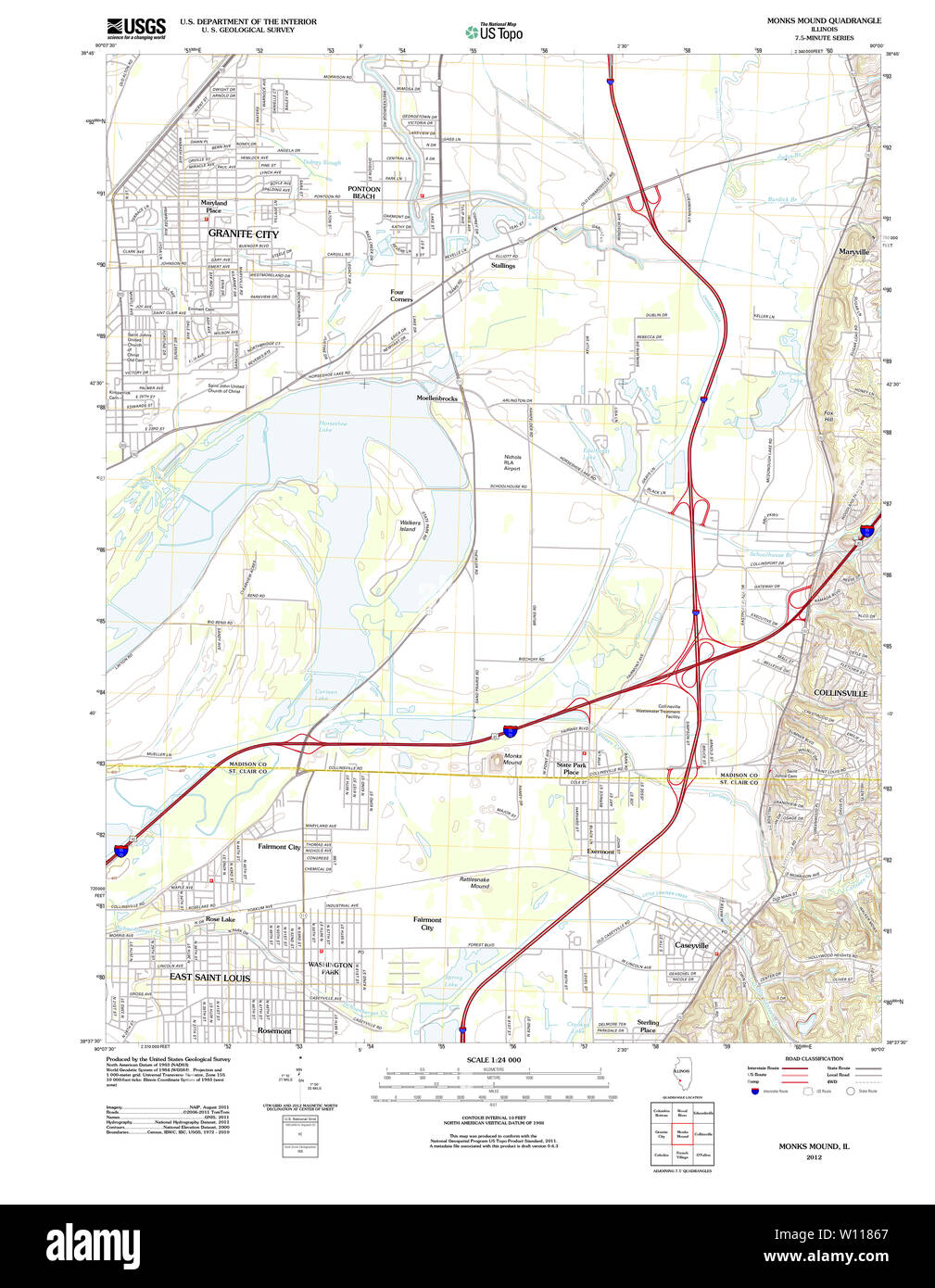 Monk’s mound hi-res stock photography and images - Alamy