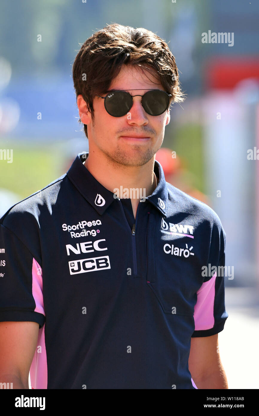 Lance stroll 2019 portrait hi-res stock photography and images - Alamy