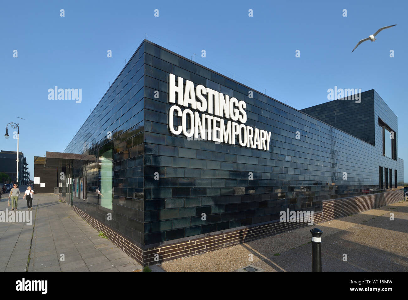 The Hastings Contemporary Art gallery, Old Town, Hastings, East Sussex ...