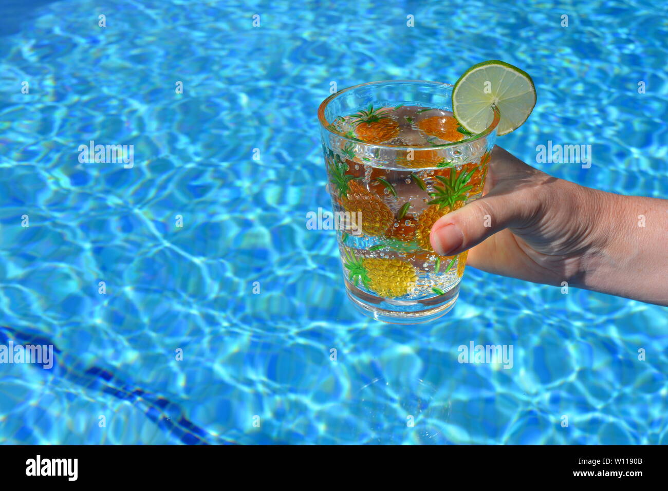 Tropical Drink In Plastic Cup High Resolution Stock Photography and ...