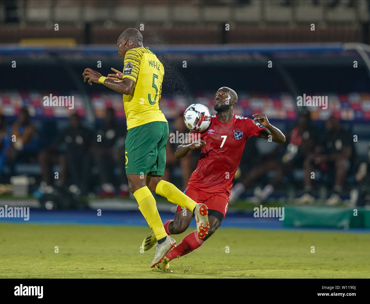 Cairo, Egypt. 28th June, 2019. Deon Daniel Hotto of Namibia and ...