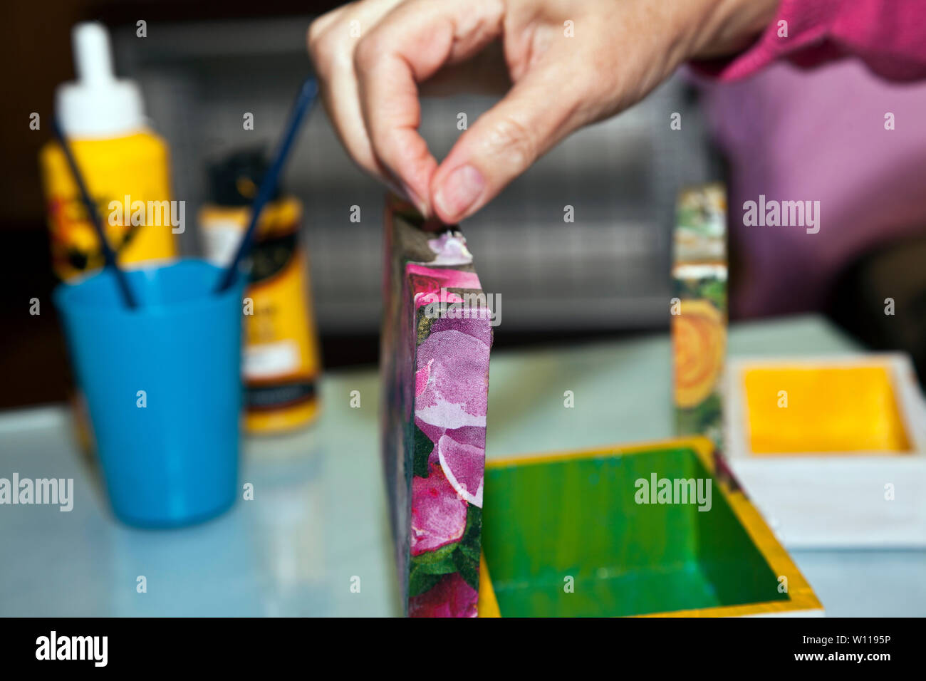 Hand works hi-res stock photography and images - Alamy