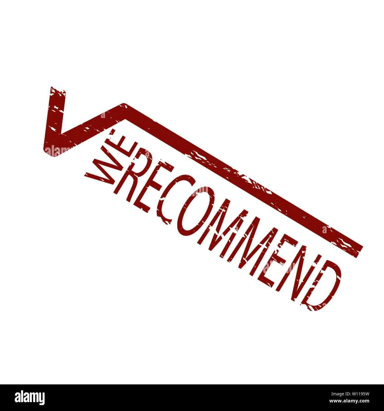 Highly recommended Stock Vector Images - Alamy