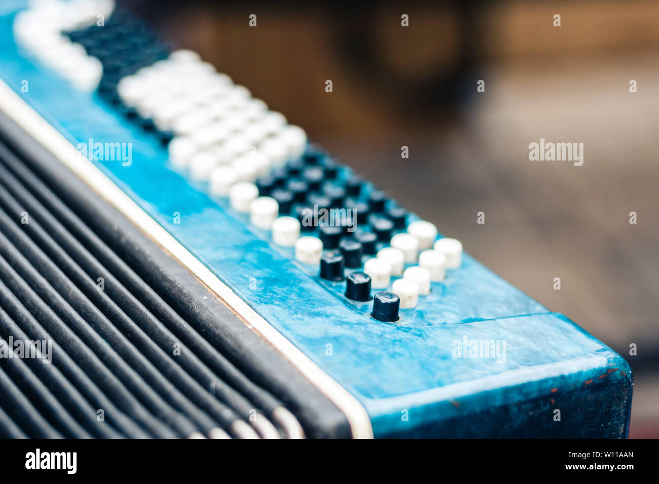 classical retro bayan (accordion), musical instrument Stock Photo - Alamy