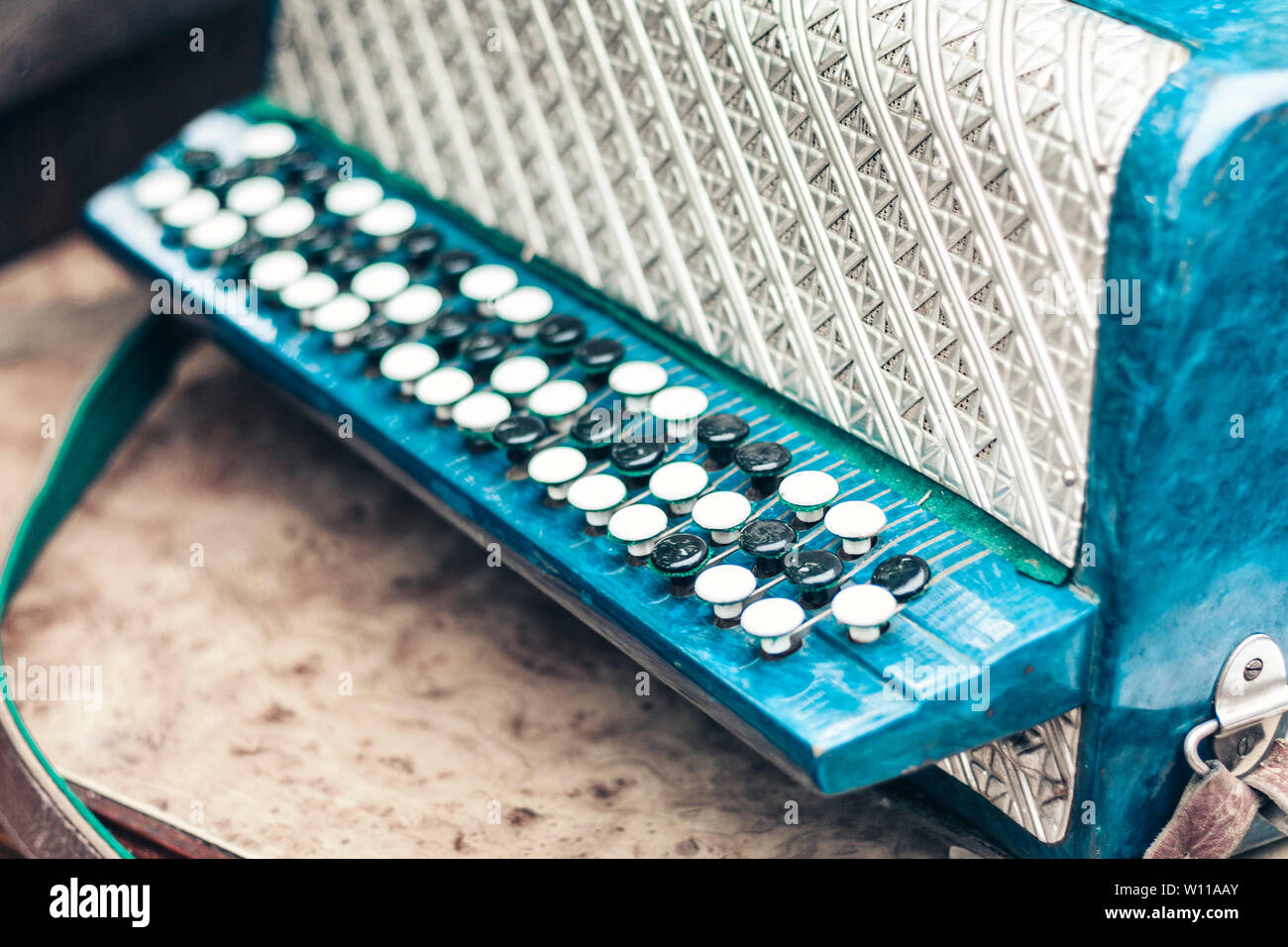 classical retro bayan (accordion), musical instrument Stock Photo - Alamy