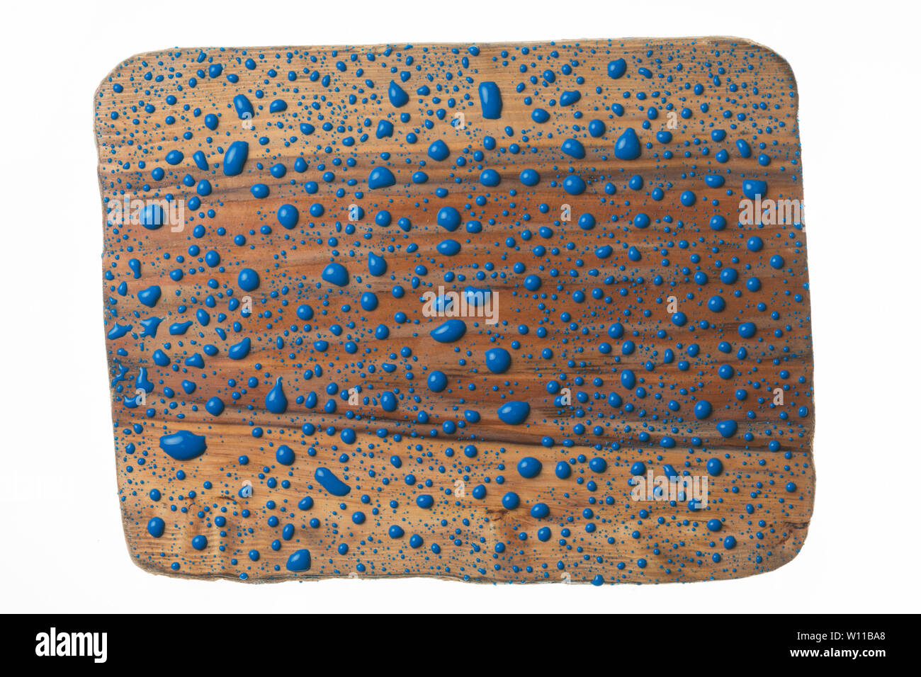 Water drip top view Cut Out Stock Images & Pictures - Alamy