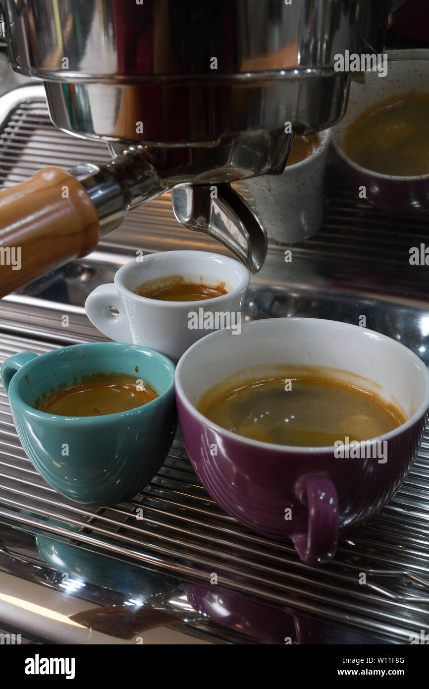 elements related to coffee and coffee shops Stock Photo - Alamy