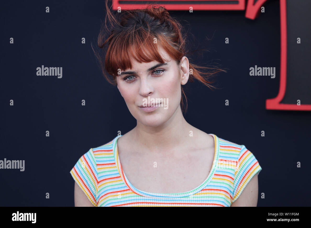 SANTA MONICA, LOS ANGELES, CALIFORNIA, USA - JUNE 28: Actress Tallulah ...