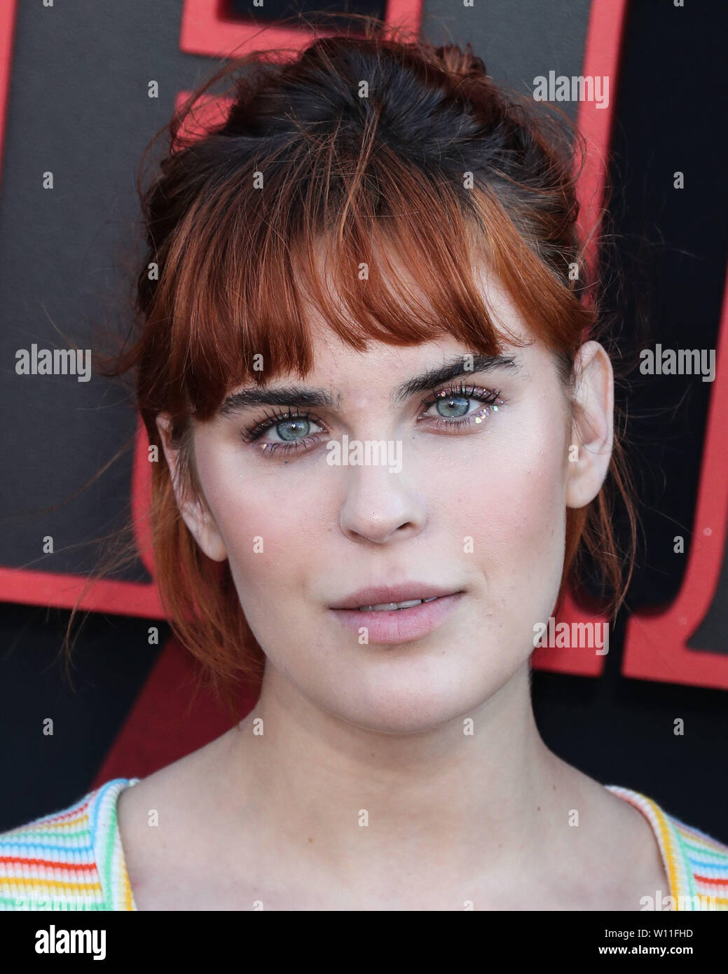 SANTA MONICA, LOS ANGELES, CALIFORNIA, USA - JUNE 28: Actress Tallulah ...