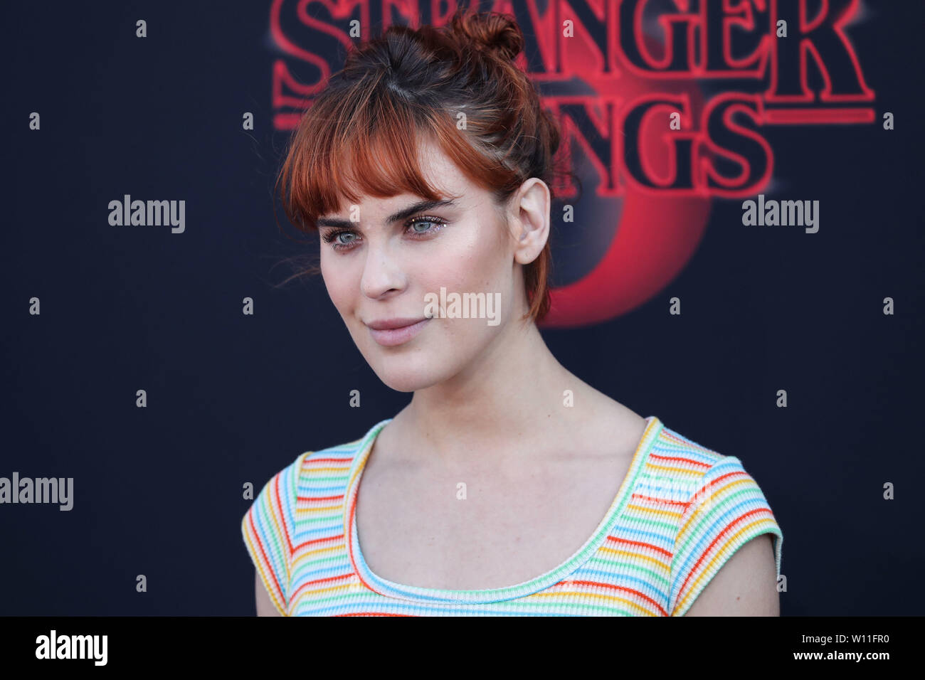 SANTA MONICA, LOS ANGELES, CALIFORNIA, USA - JUNE 28: Actress Tallulah ...