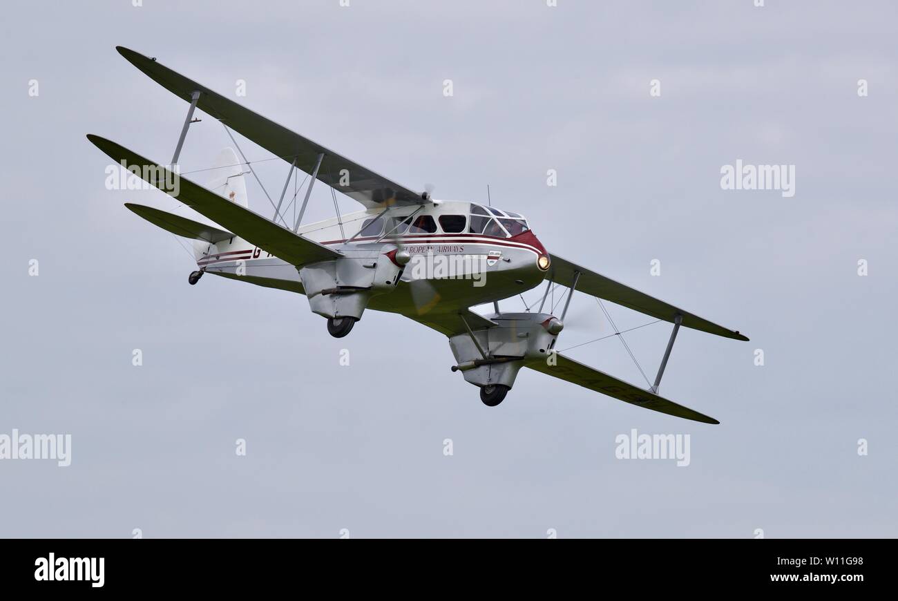 British European Airways de Havilland DH89A Dragon Rapide ‘G-AGSH ...