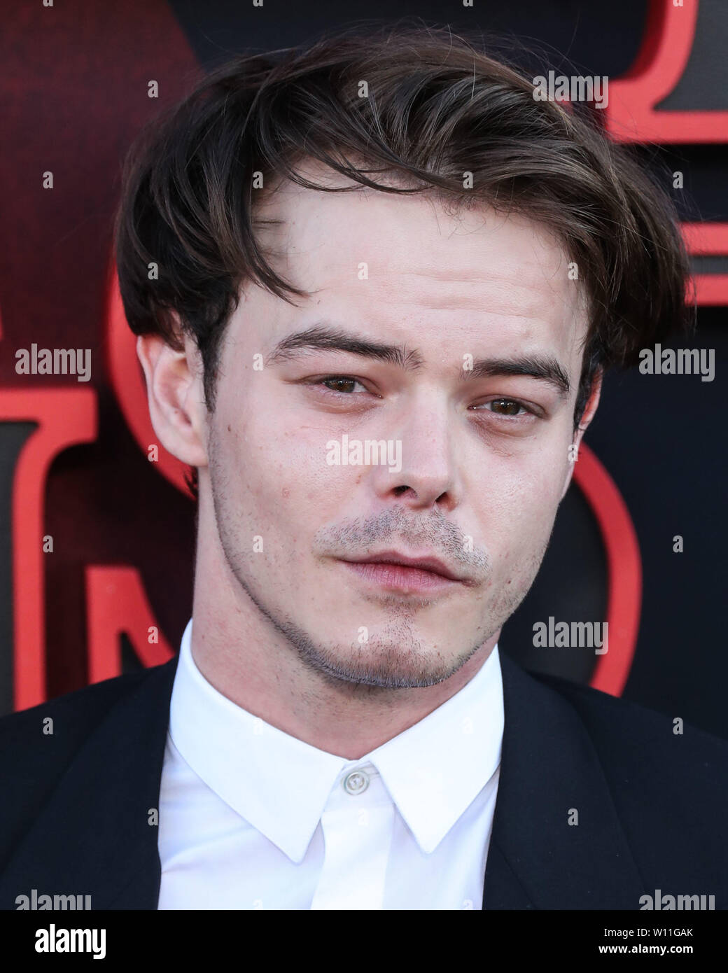 Stranger things netflix charlie heaton hi-res stock photography and ...