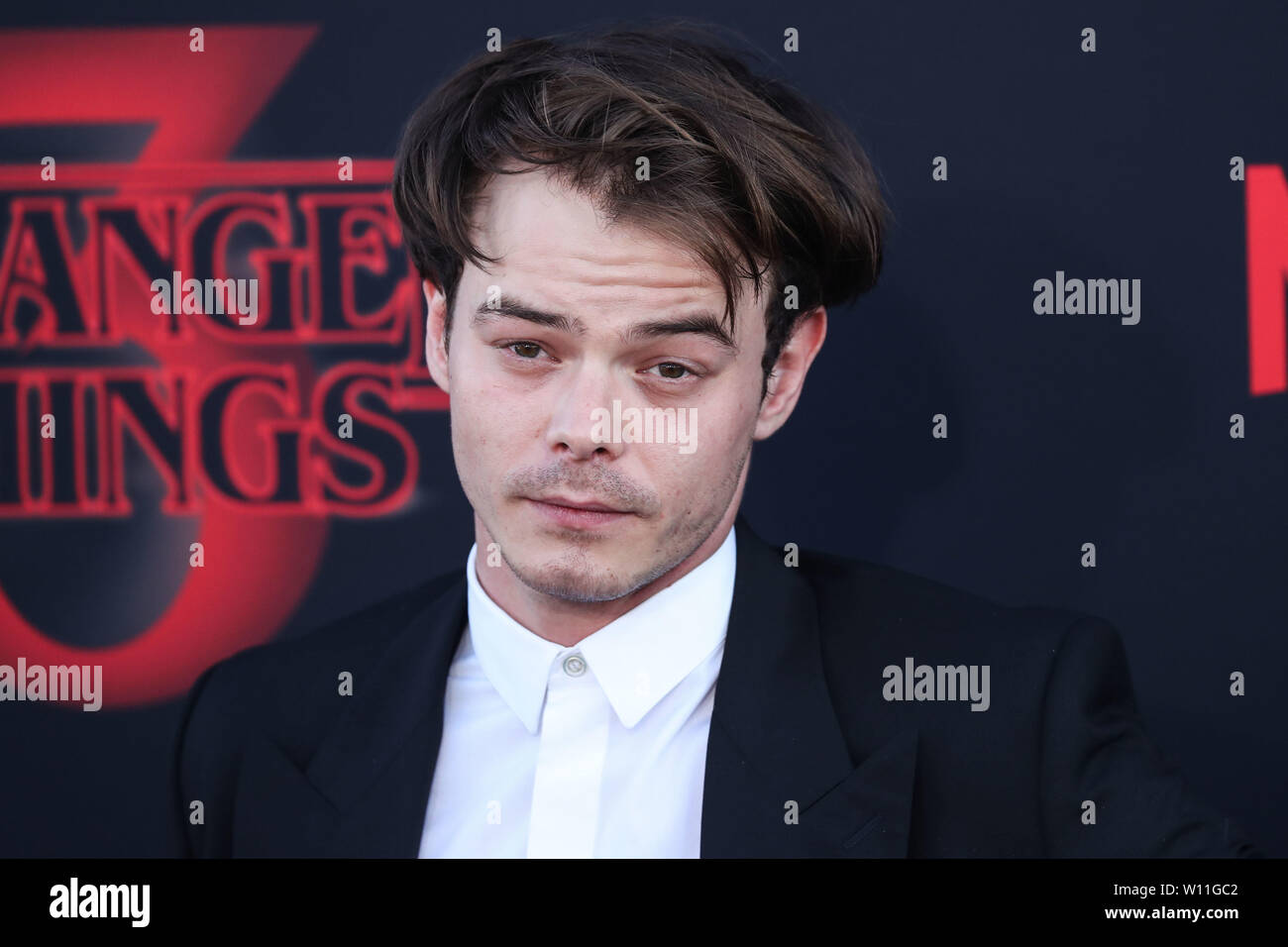 Stranger things netflix charlie heaton hi-res stock photography and ...