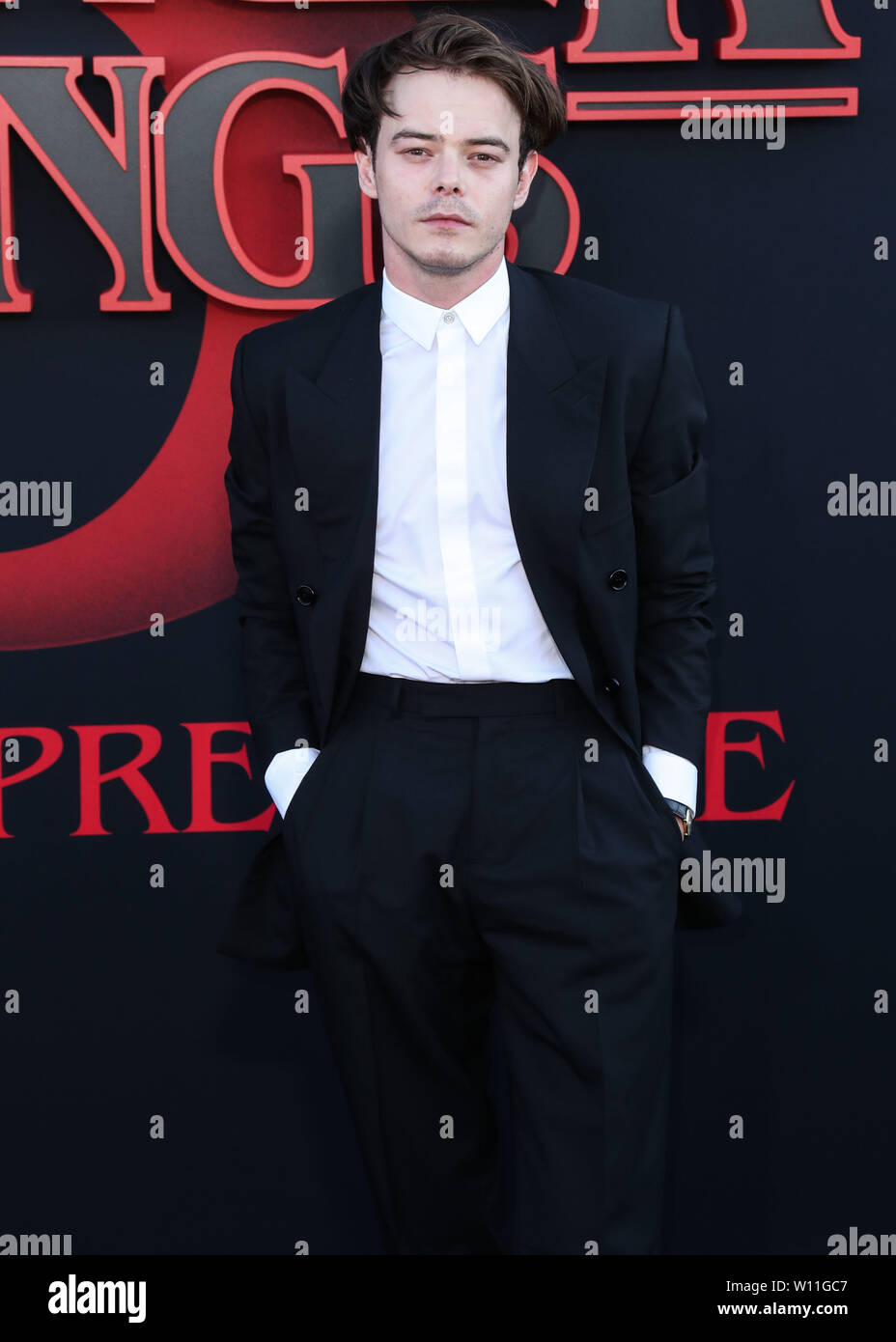 SANTA MONICA, LOS ANGELES, CALIFORNIA, USA - JUNE 28: Actor Charlie ...