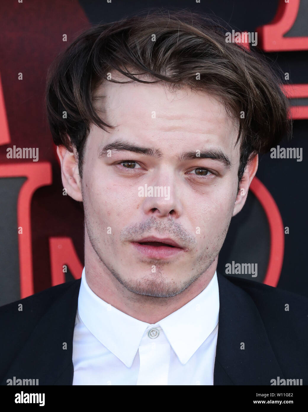 Stranger things netflix charlie heaton hi-res stock photography and ...