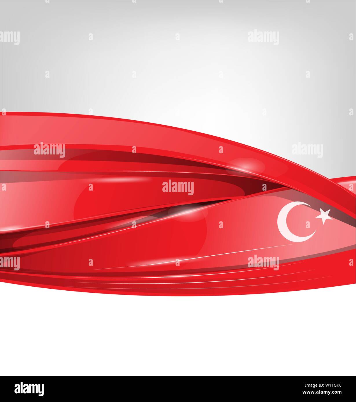 turkey background with flag element. vector illustration Stock Vector ...