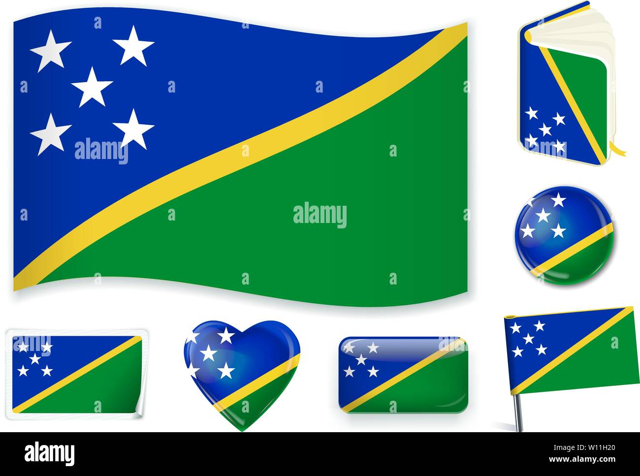 Collection of islands Stock Vector Images - Alamy