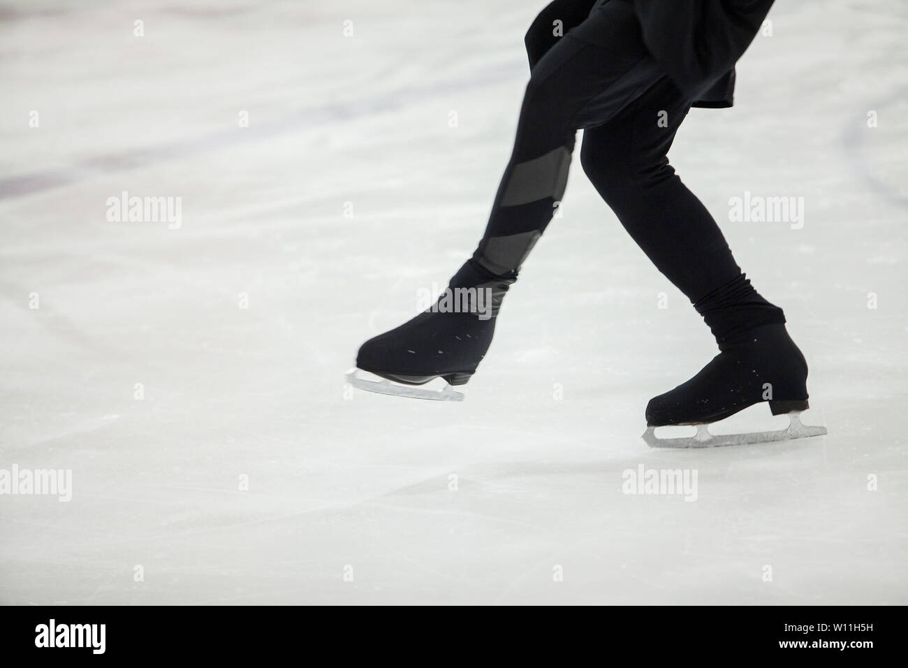 Female Ice Skater Spin High Resolution Stock Photography and Images - Alamy