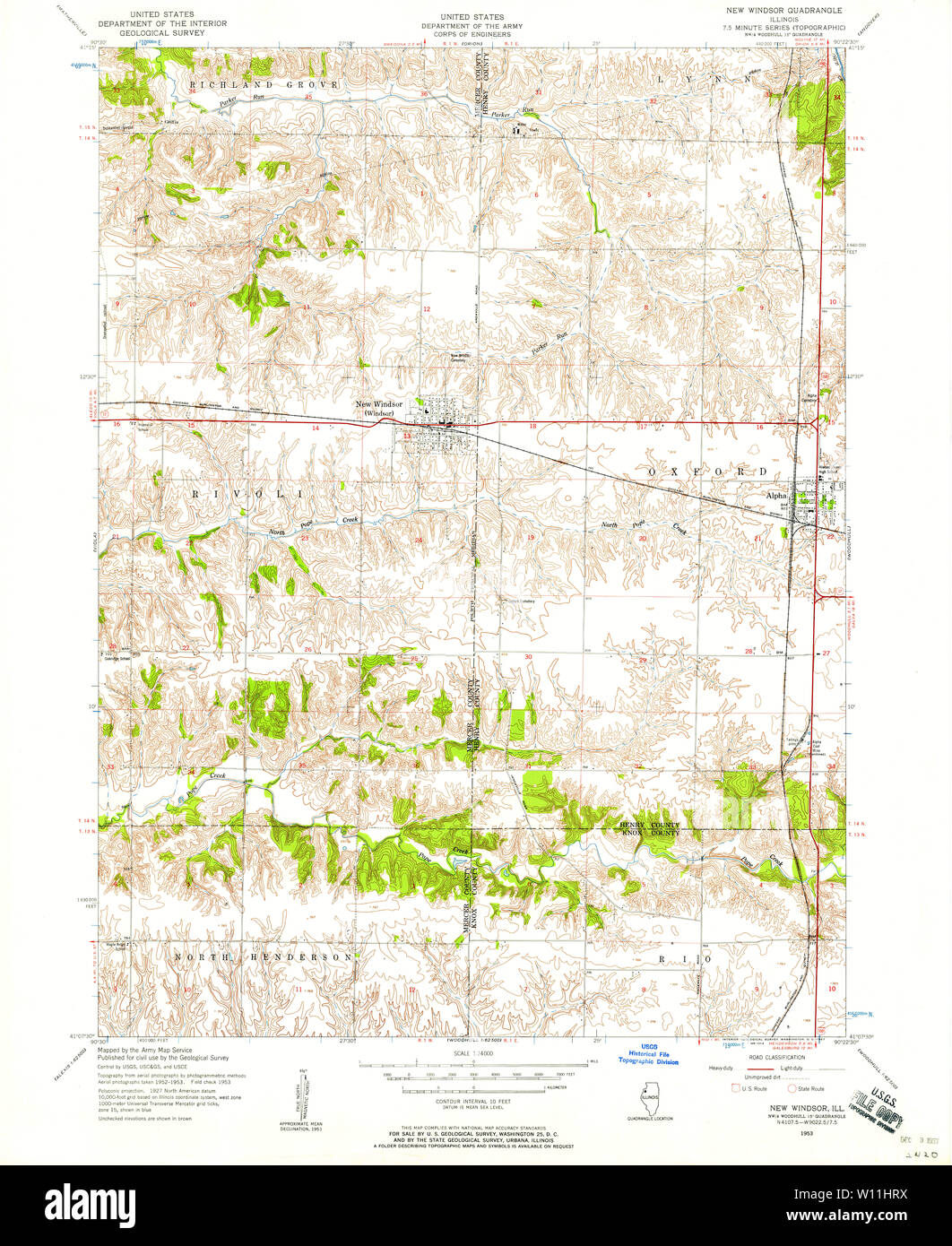 Map of new windsor hi-res stock photography and images - Alamy