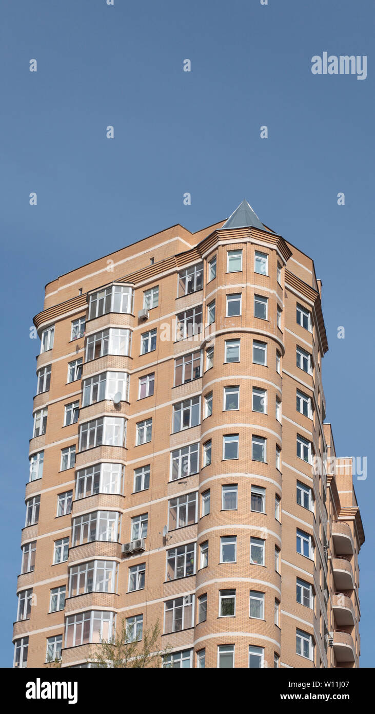 edge of home building on sky background Stock Photo - Alamy