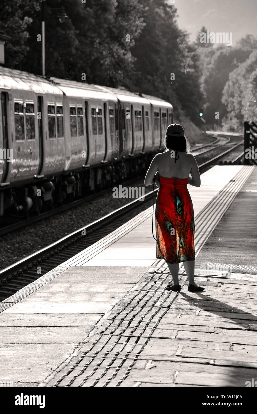 Farewell, Goodbye, Adieu, Hebden Bridge Railway Station, Yorkshire ...