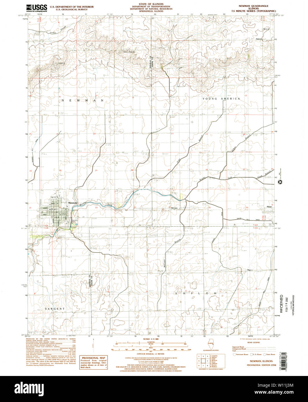 Map of newman Cut Out Stock Images & Pictures - Alamy
