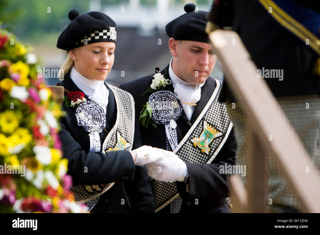 Galashiels, Scottish Borders, UK, June 29 2019. Braw Lads' Day 2019, EX ...