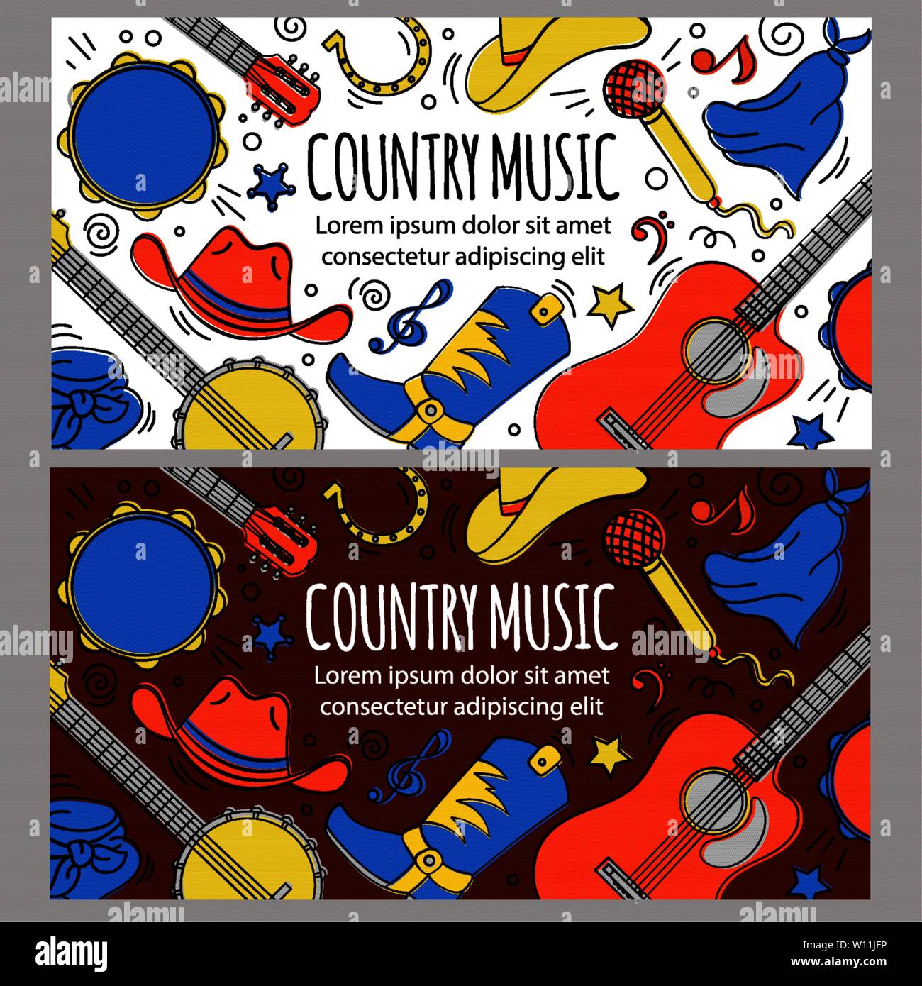 Country Western Banner